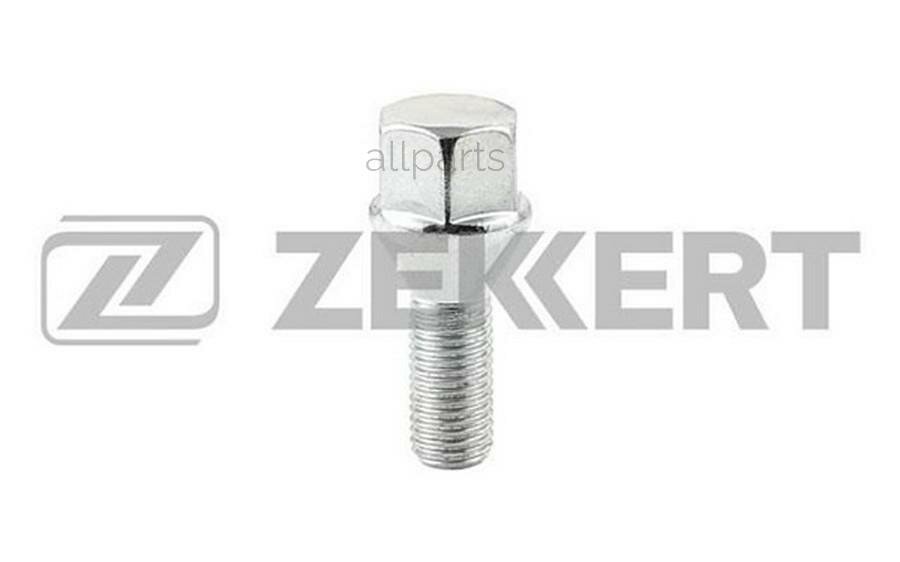 ZEKKERT BE-4082 Болт колесный конус M12 x 1 5 длина резьбы 24 ключ 19 Цинк