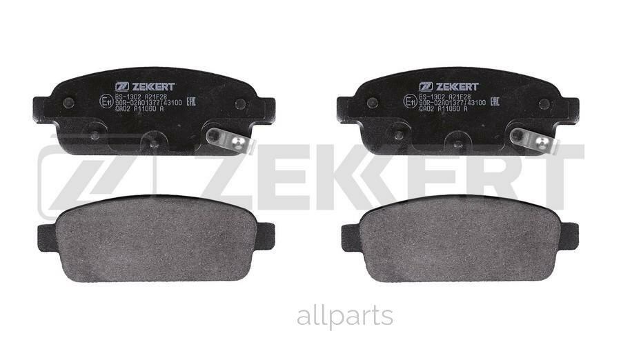 ZEKKERT BS-1302 Колодки торм. диск. задн. Chevrolet Aveo (T300) 13- Cruze (J300 305 308) 09- Opel Astra J 09- Mok