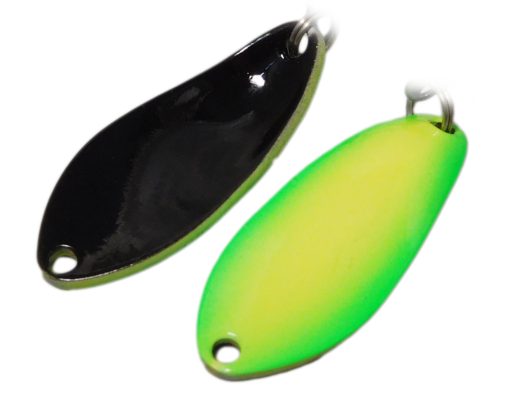 Набор 2ШТ Блесна колебалка Зябликов Пиксель 3 см. 1.3гр fluo