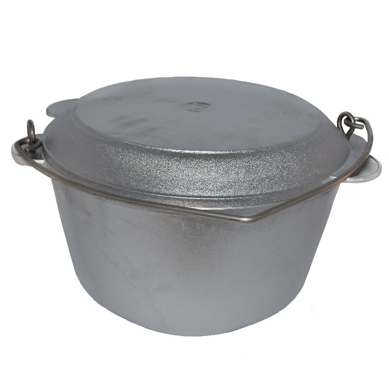 Казан Виктория 8 литров с литой крышкой