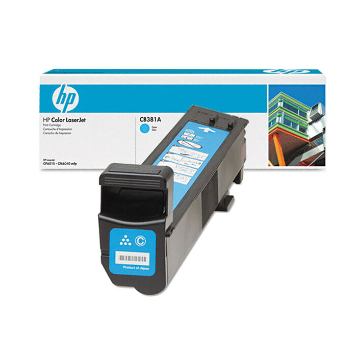 Картридж HP CB381A синий для CLJ CP6015/ CM6030/ CM6040