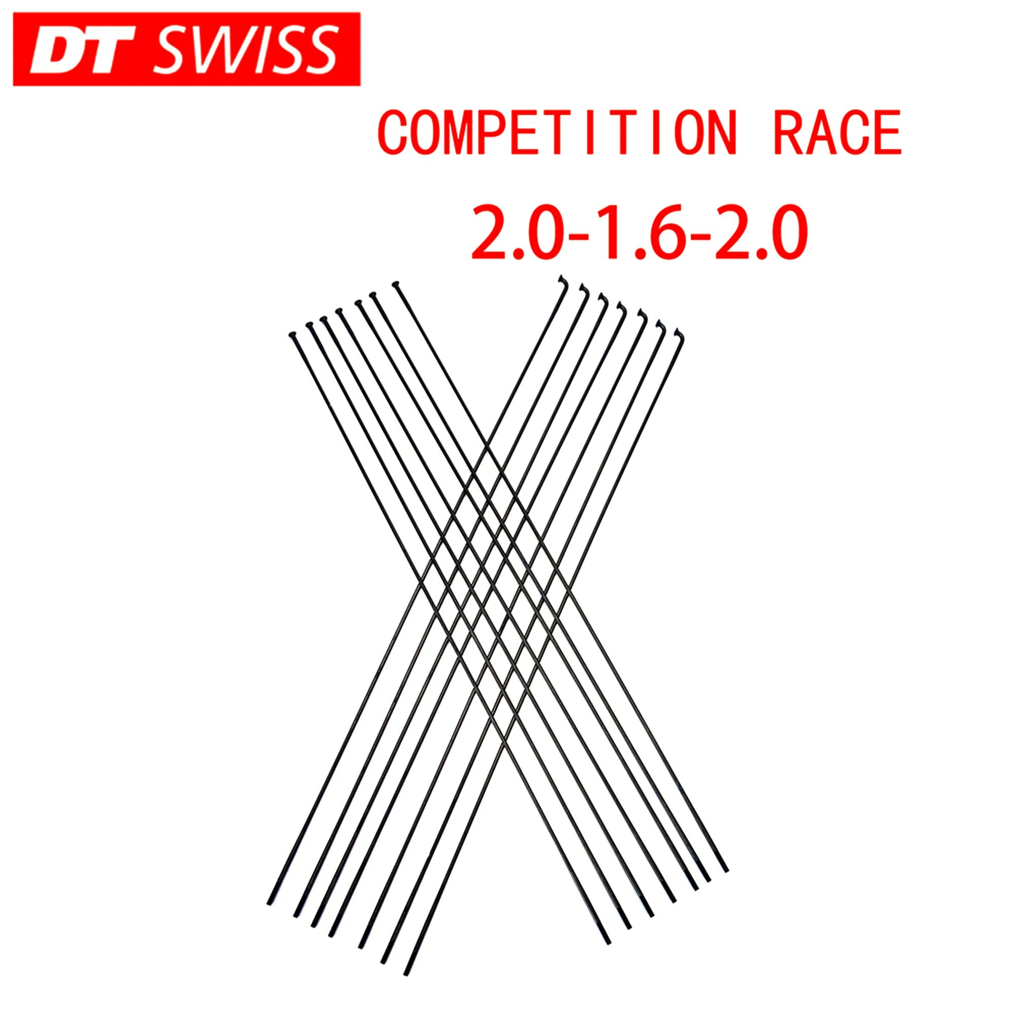 DT Swiss Competition Race спицы черные Stralght 28PCS