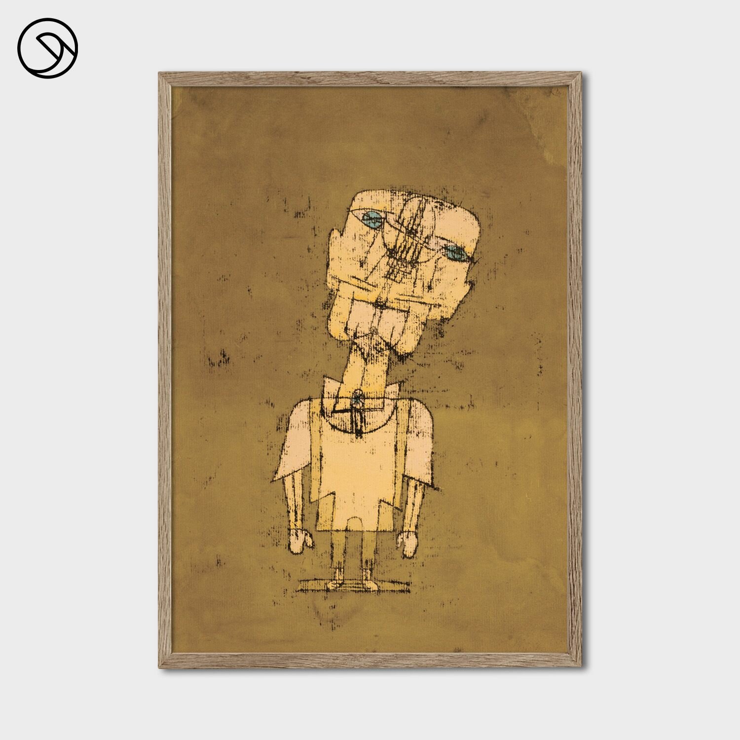 Постер для интерьера Postermarkt, Paul Klee Ghost of a Genius, 70х100 см