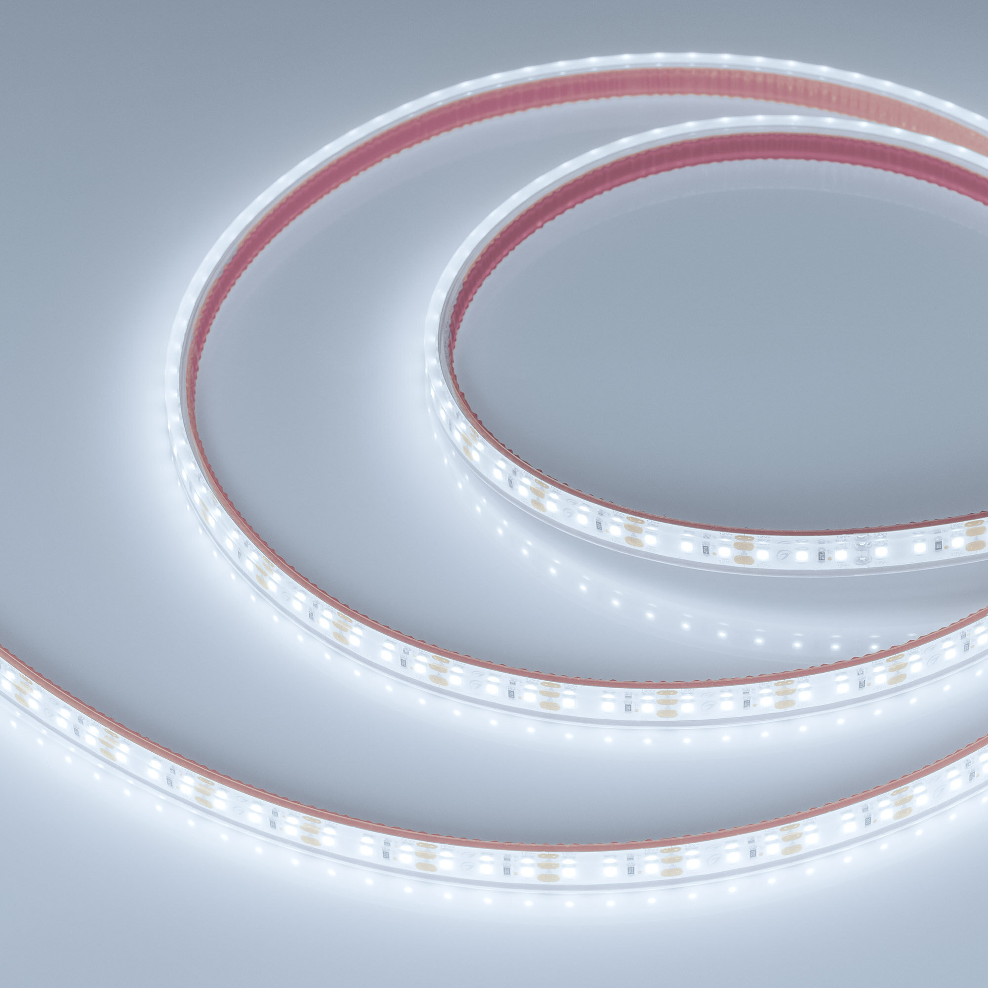 Светодиодная Лента герметичная RTW-PFS-A120-11mm 12V White6000 (9.6 W/m, IP68, 2835, 5m) (Arlight, 9.6 Вт/м, IP68) 033784