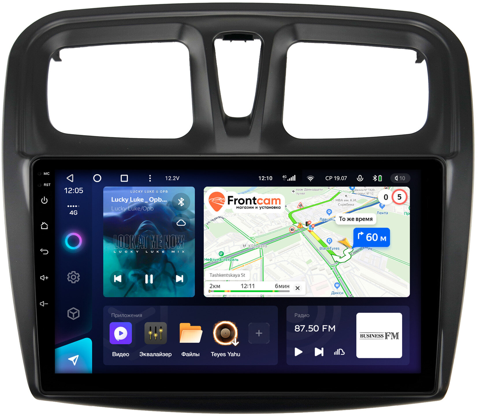 Штатная магнитола Renault Logan 2, Sandero 2 (Stepway) 2012-2022 Teyes CC3L 4/32 10" RM-1090 Android 10 (4G-SIM, DSP, IPS)