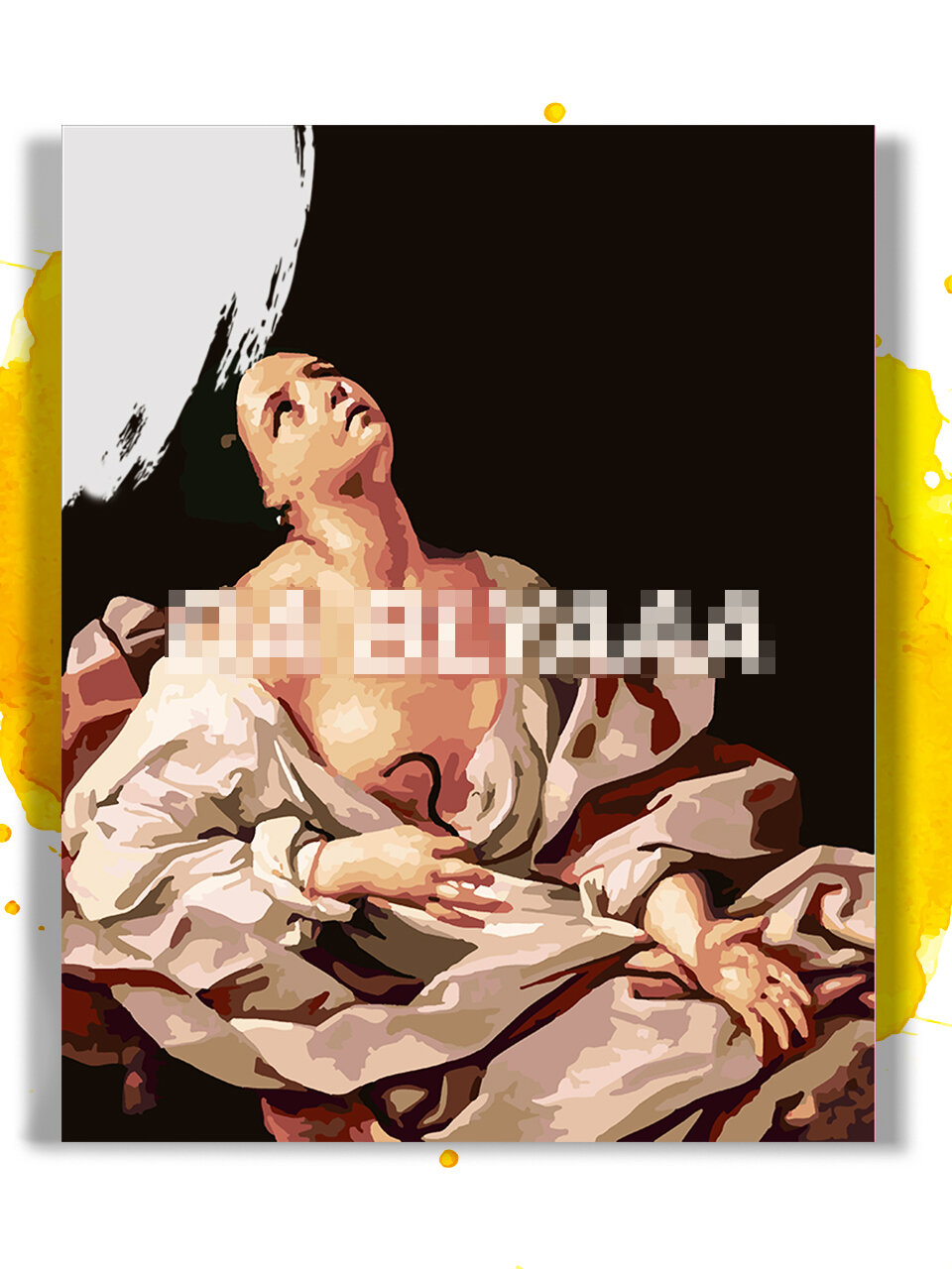 Картина по номерам на холсте Уставшая Клеопатра, 40 х 50 см