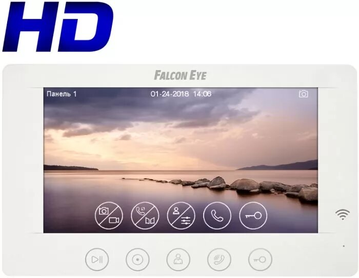 Видеодомофон Falcon Eye Cosmo HD Wi-Fi , White