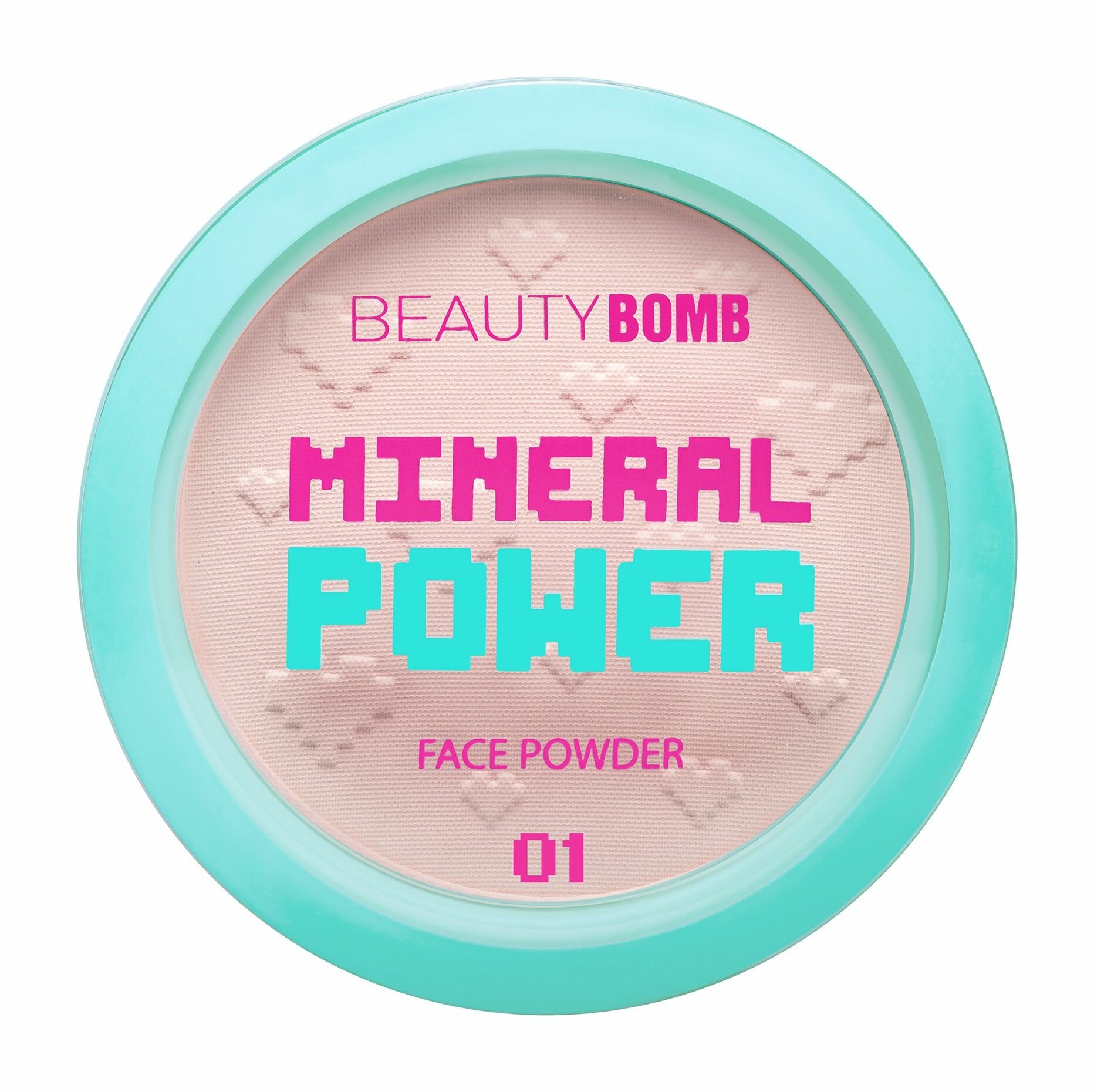 BEAUTY BOMB Пудра минеральная для лица Mineral powder, 9 г, 01 Светло-бежевый