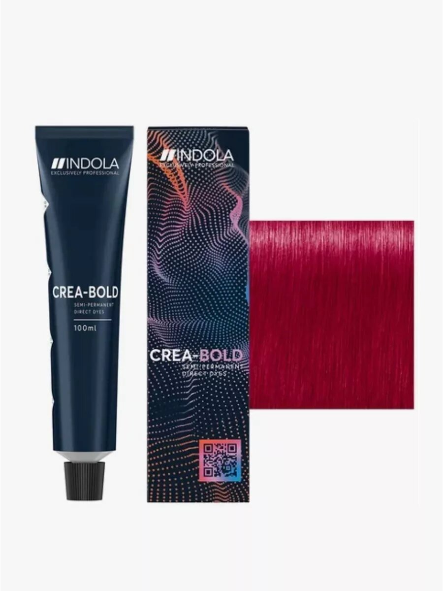 INDOLA CREA-BOLD BRIGHT RED Краска полуперманентная 100 мл