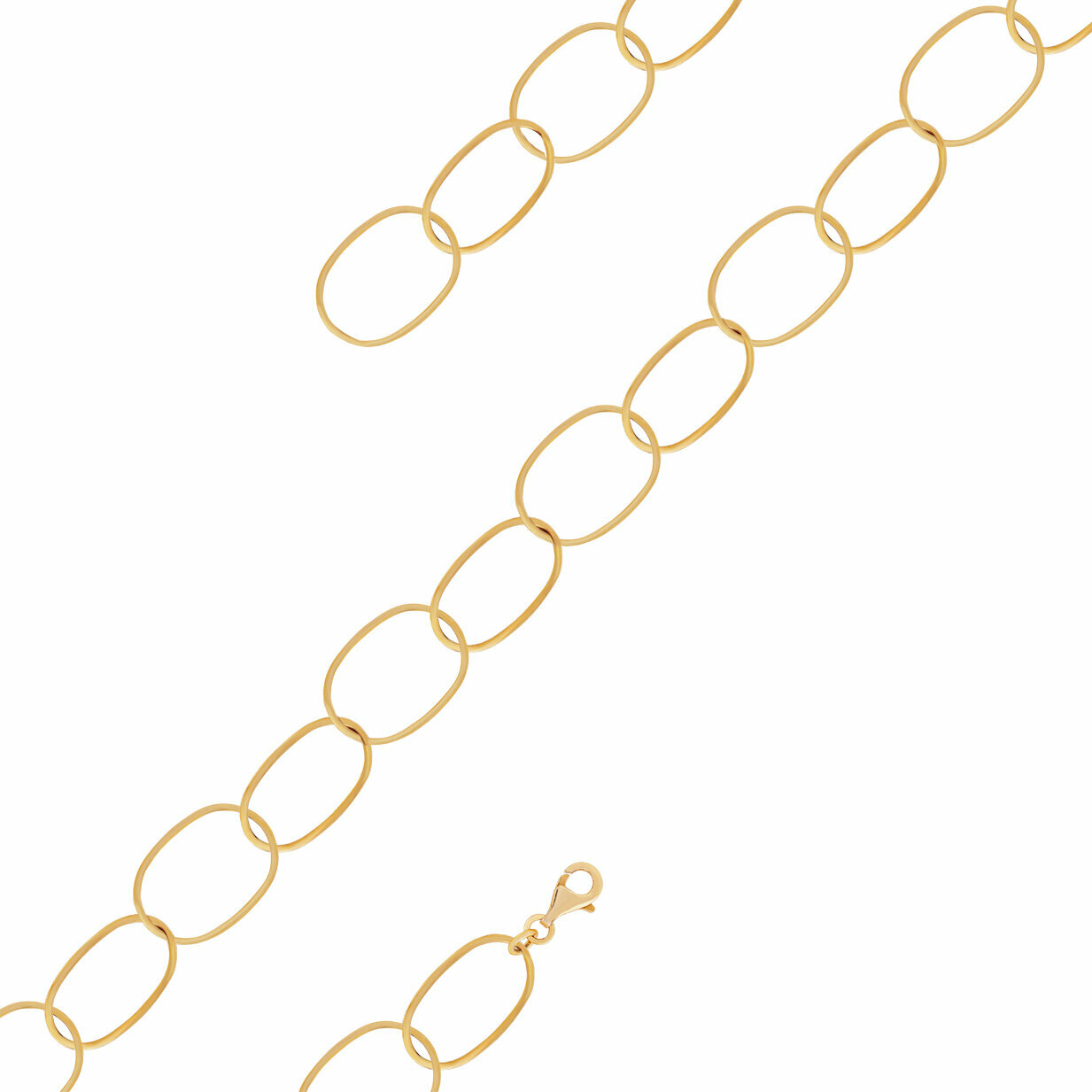 Браслет-цепочка, серебро, 925 проба, родирование