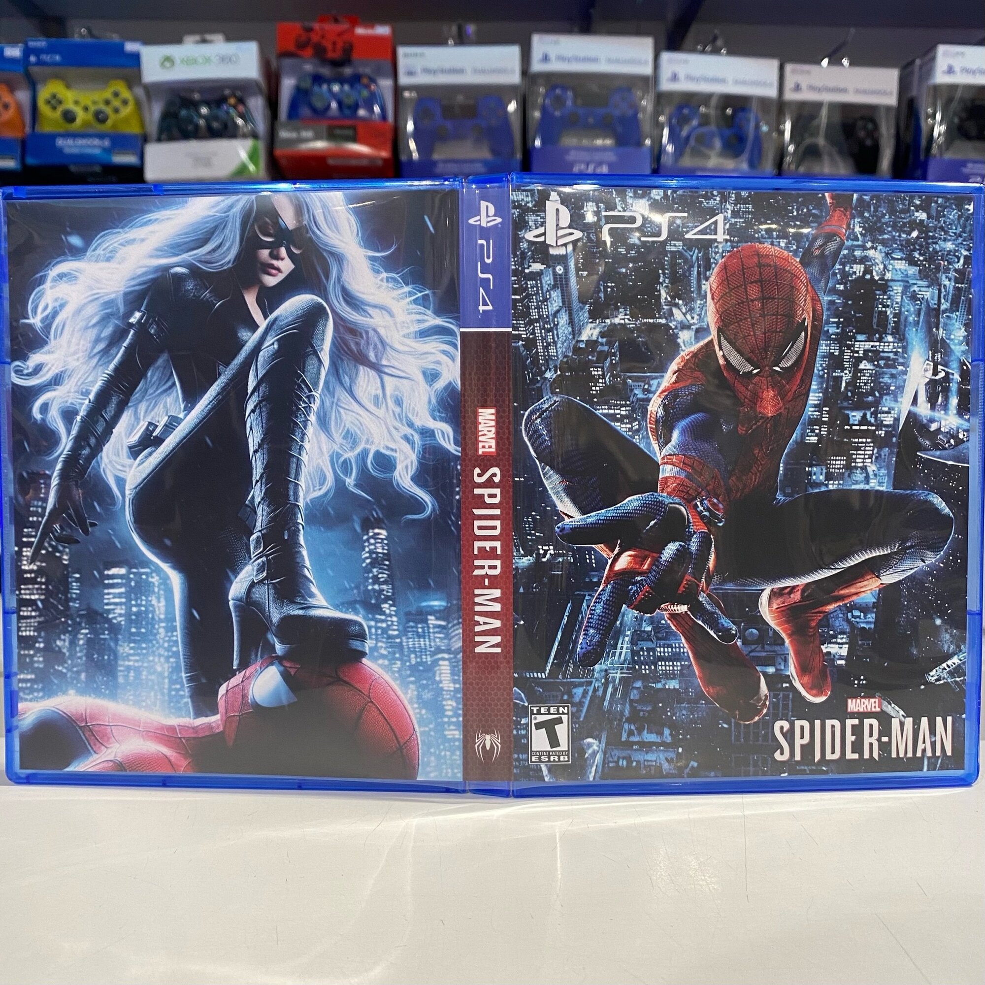 Эксклюзивная обложка PS4 для Spider Man / Человек паук №9