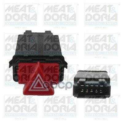 Выключатель кнопка AUDI A6 (97-05) аварийной сигнализации MEAT&DORIA MEAT & DORIA арт. 23628