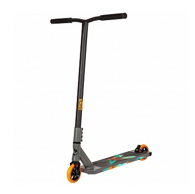 Самокат 110A. PIXELS2. GR22 NOVATRACK PIXEL"80, серый