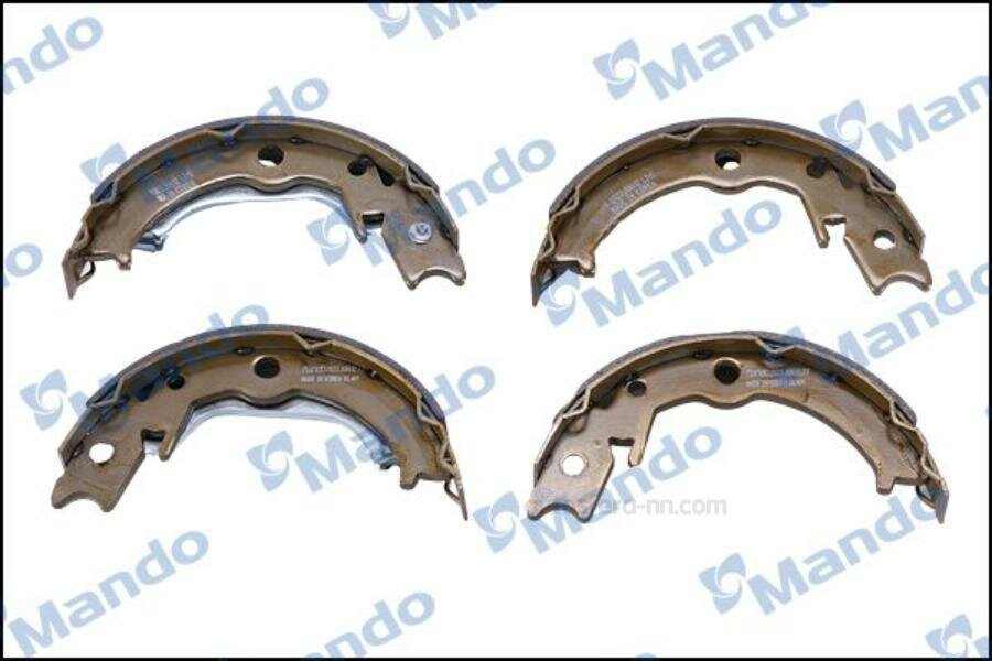 MANDO MLD10 Колодки тормозные задние барабанные