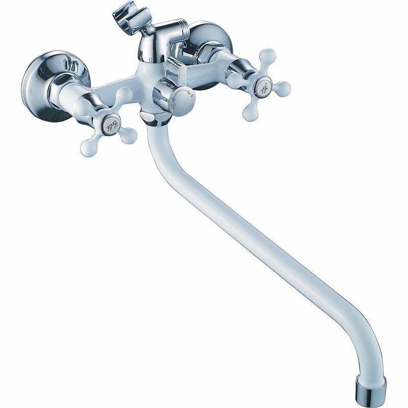 Смеситель для ванны Cron CN2208-8 Белый, качество и стильный дизайн