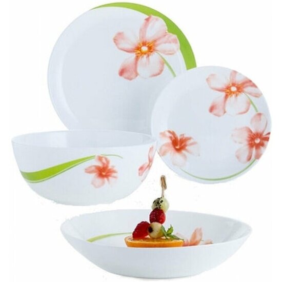 Столовый набор Luminarc свит импрешн 19пр (P7078)