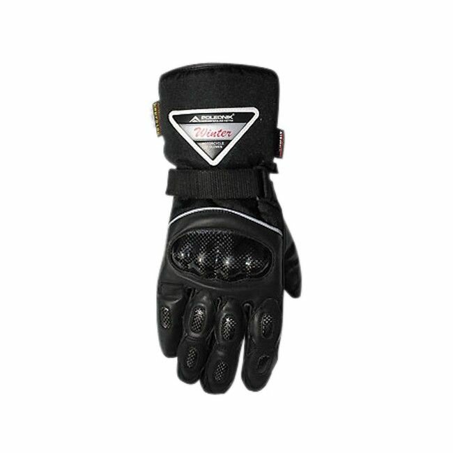 Перчатки POLEDNIK мото WINTER 9M черные