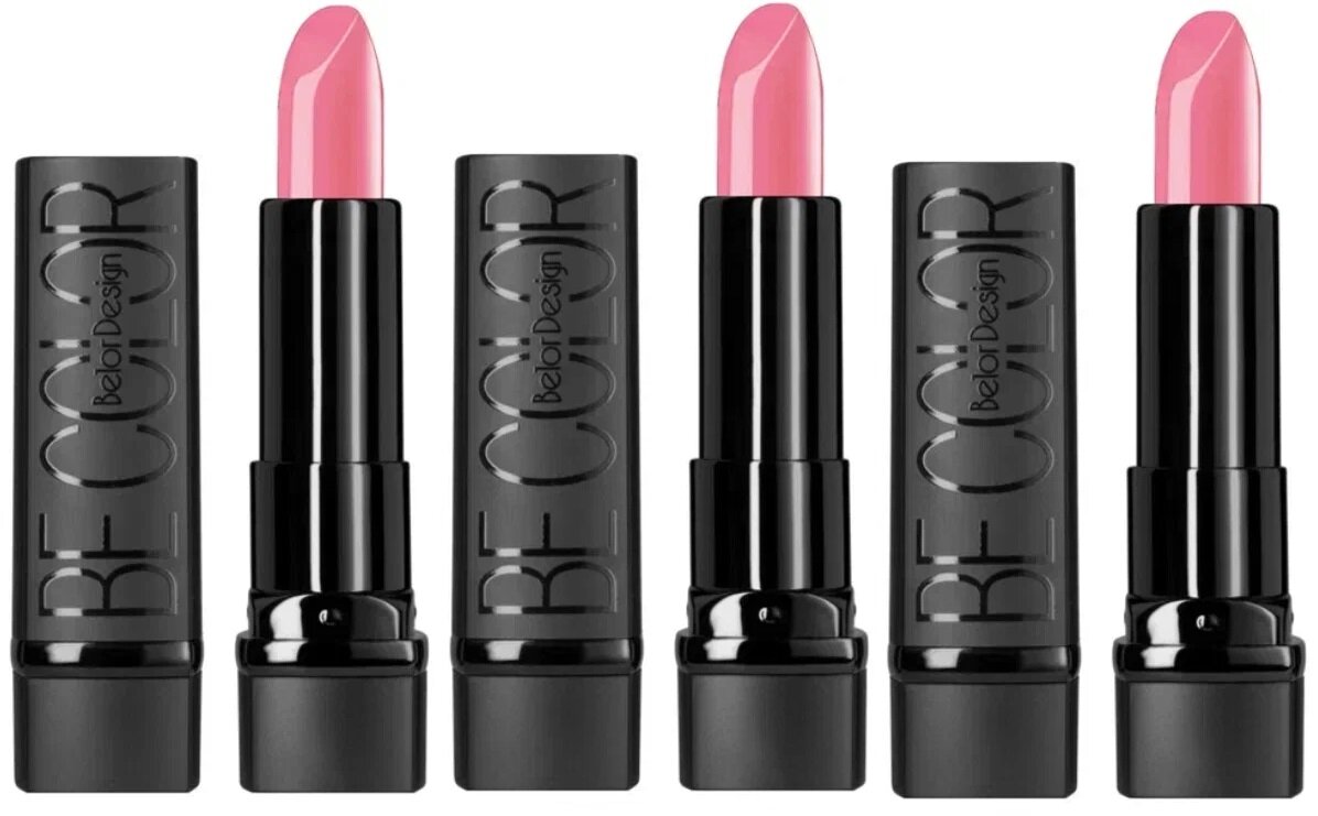 Губная помада BelorDesign Be Color, тон 121, 3 шт, 12.9 гр.