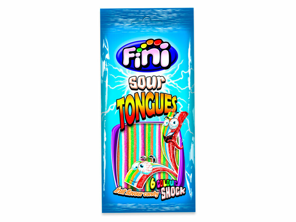 Мармелад FINI "Пластинки Фантазия", фруктово-ягодные, жевательные, фигурные, 90г