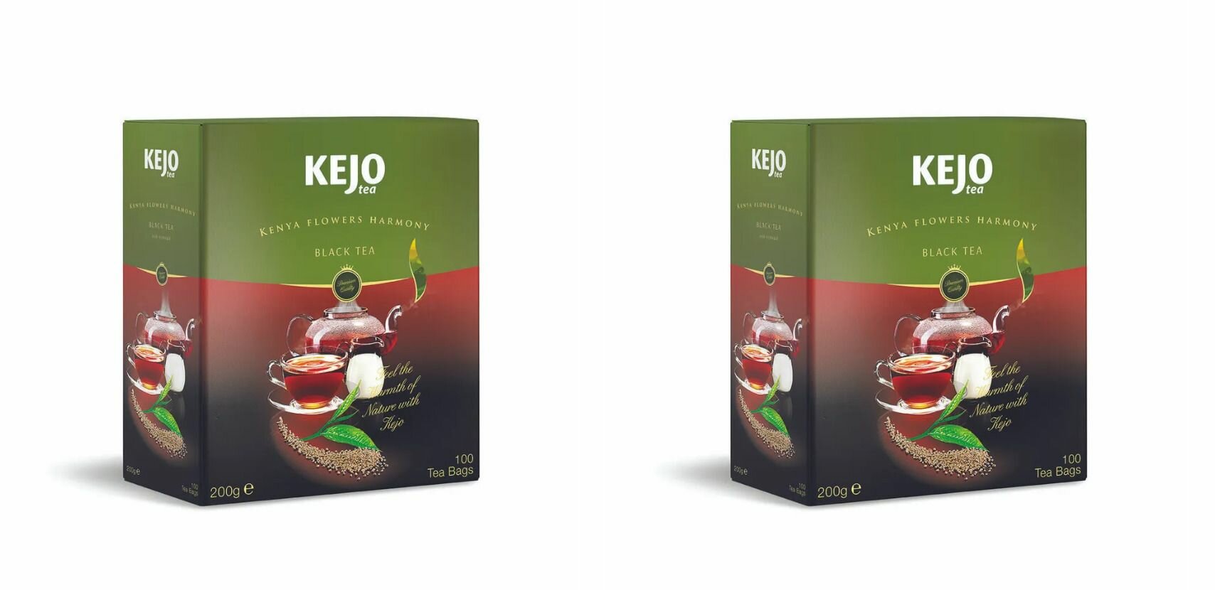 KEJO Чай Flowers Harmony, 100 пак, 2 шт