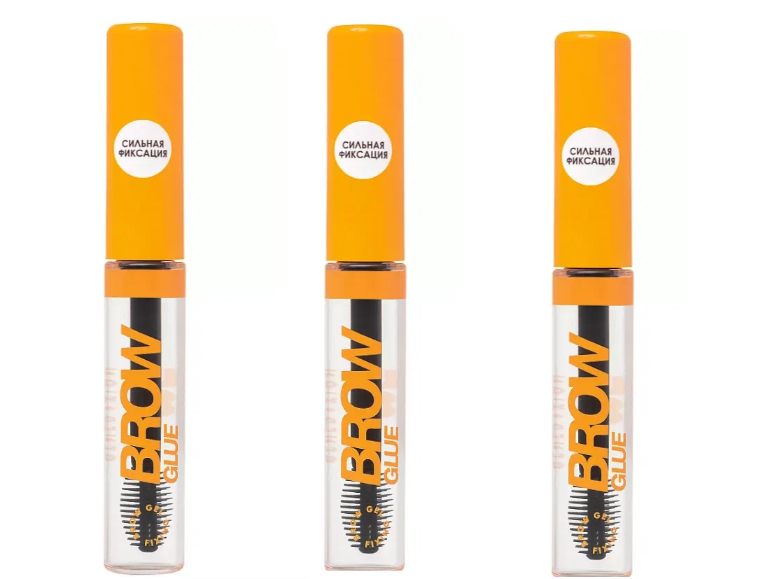 Гель для бровей Love Generation Brow Glue, сильной фиксации, 6 мл 3 шт