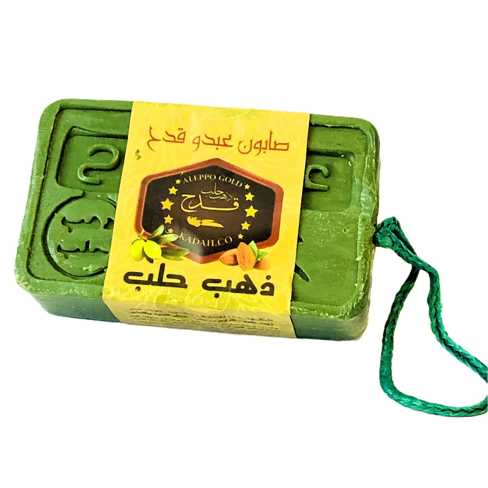 Мыло оливковое натуральное с маслом миндаля KADAH