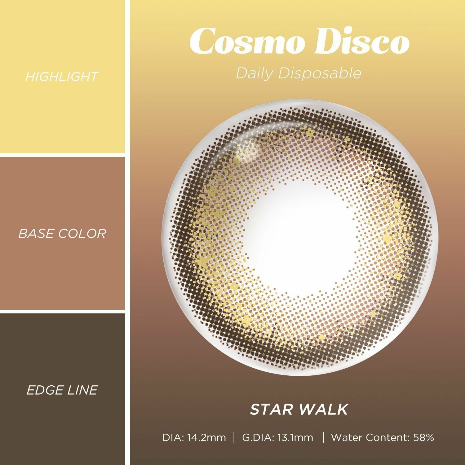 Moody Cosmo Disco (10 линз) 8.5 0.00 Star Walk