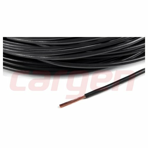 AX-352-2 Чёрный провод пвам 1,0 кв. мм, 5м. б/упак Cargen AX3522