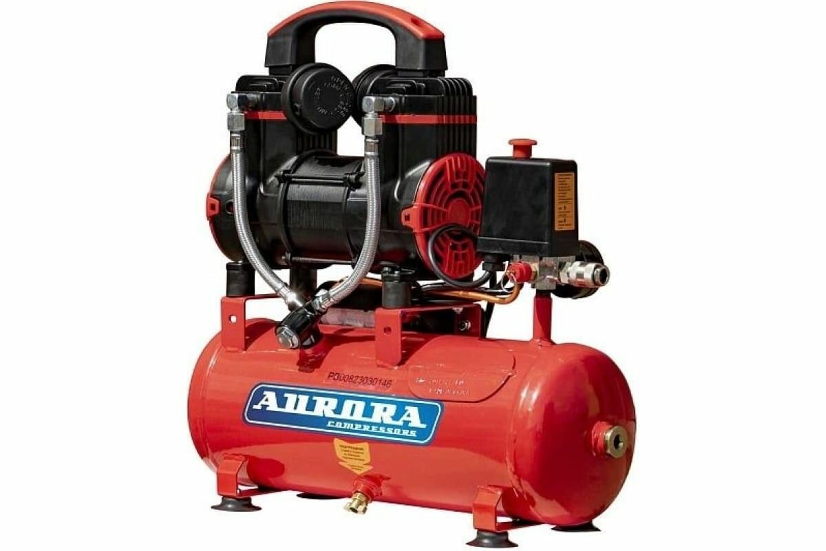 Компрессор PASSAT-8 BLACK (безмасляный, поршневой) AuroraPRO / аврора