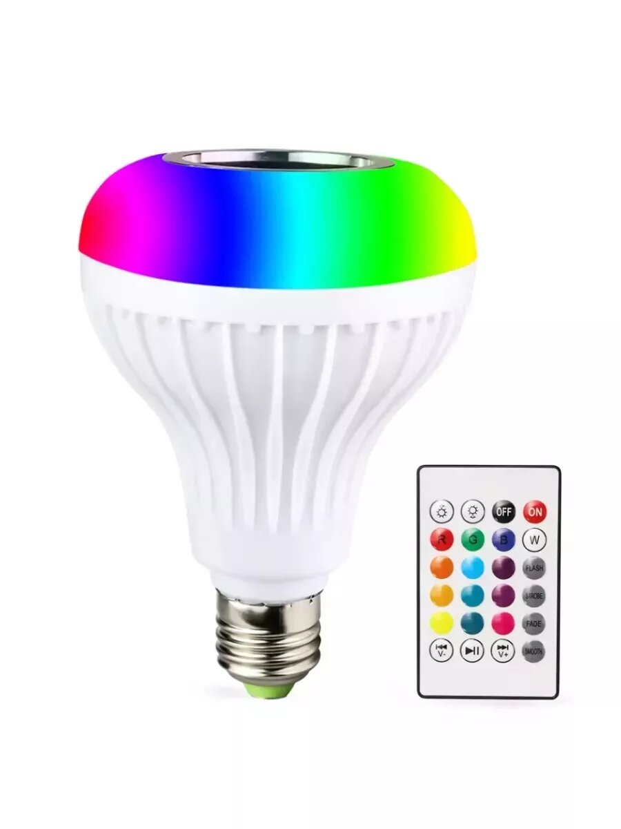 Умная музыкальная лампочка