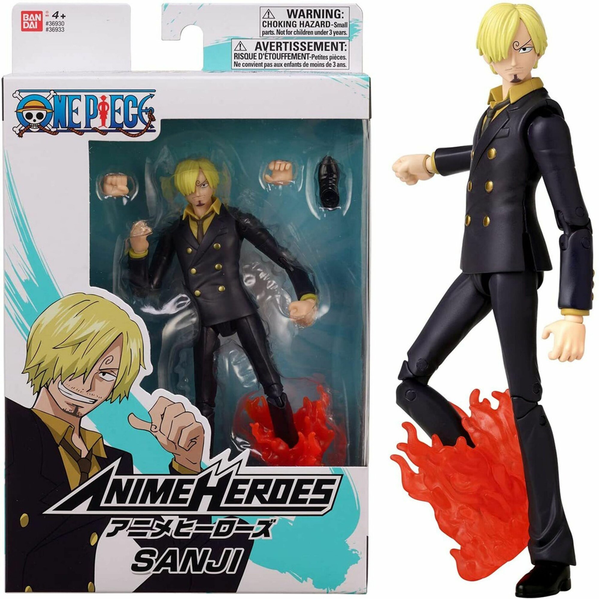 Фигурка Sanji Anime Heroes Bandai / Игрушка Санджи Ван Пис