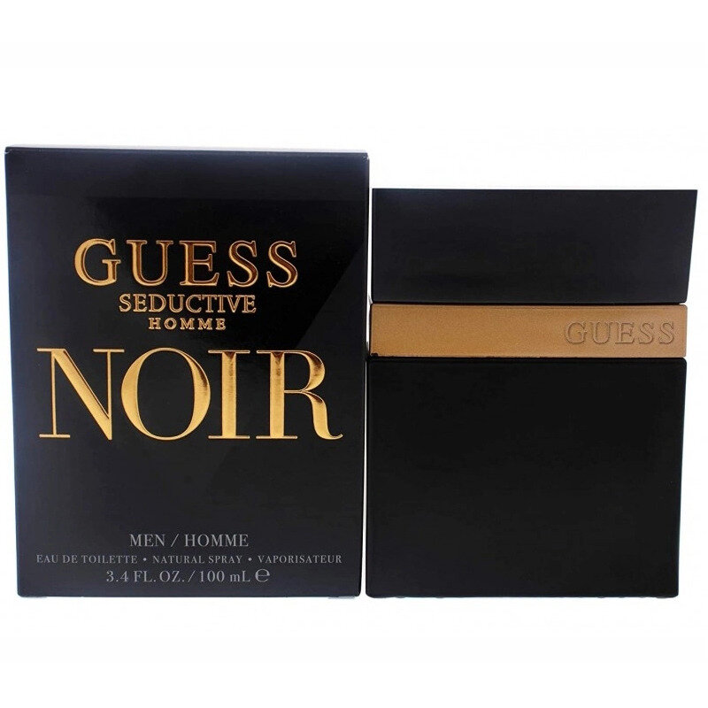 Туалетная вода для мужчин Guess Seductive Noir Homme 50 мл / Духи Гесс Седактив Нуар Хомм