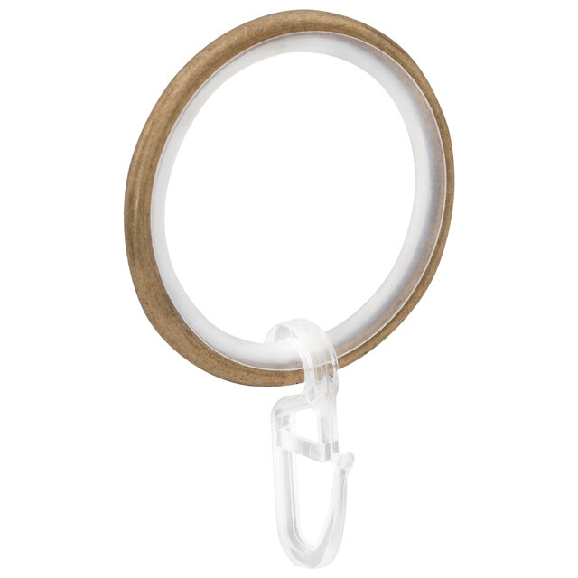 ARTTEX кольцо 16 мм с пластиковой вставкой золото антик, комплект 10 шт, арт. 16.1.1.650