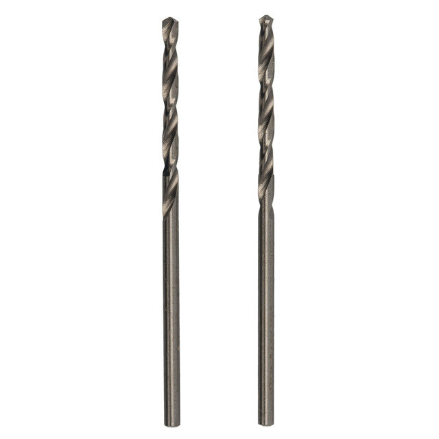 VIRA сверло по металлу 2,0х49мм, набор 2 шт, прецизионное точное сверление металла