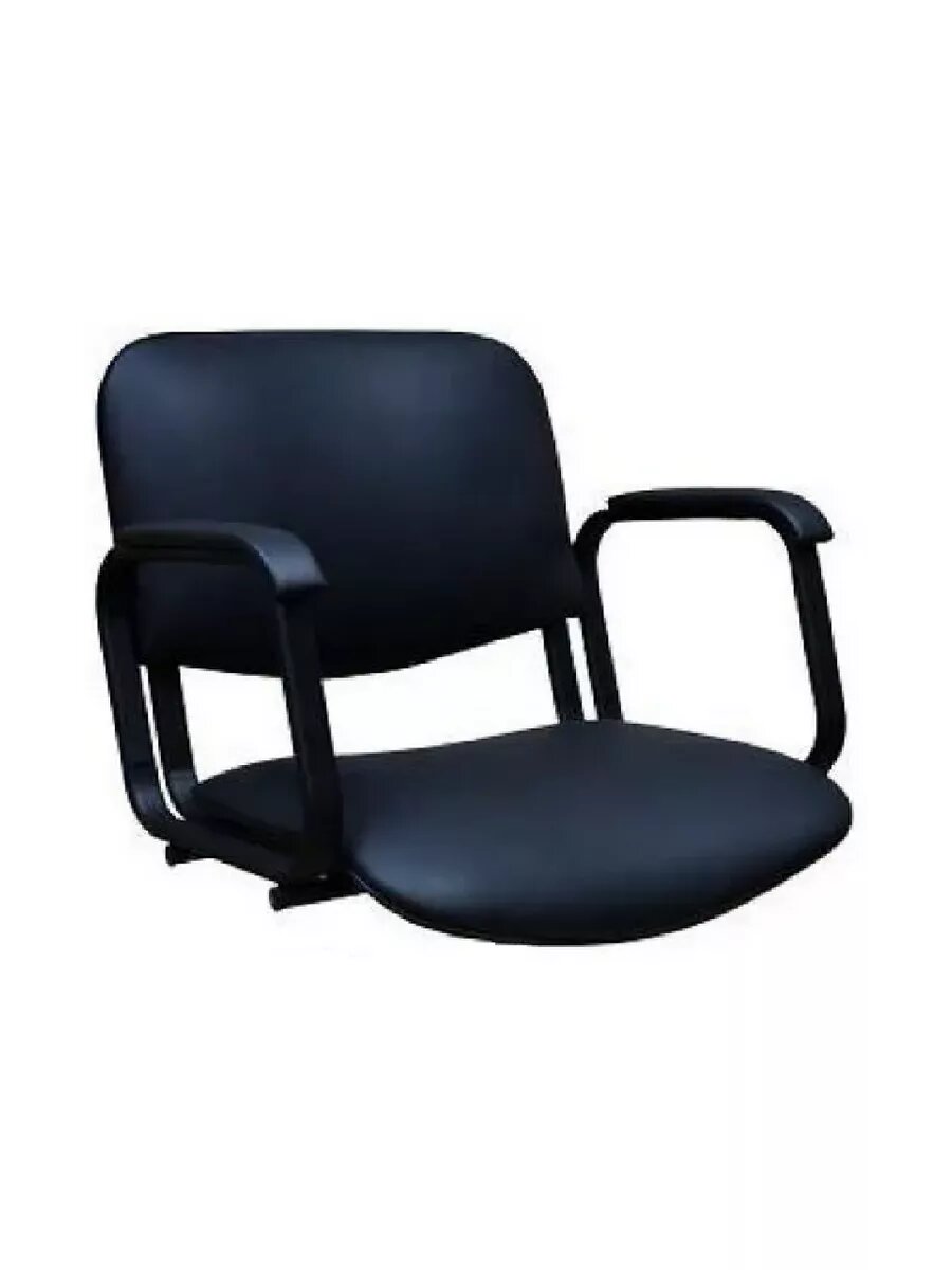 Мягкий элемент парикмахерского кресла контакт чёрный