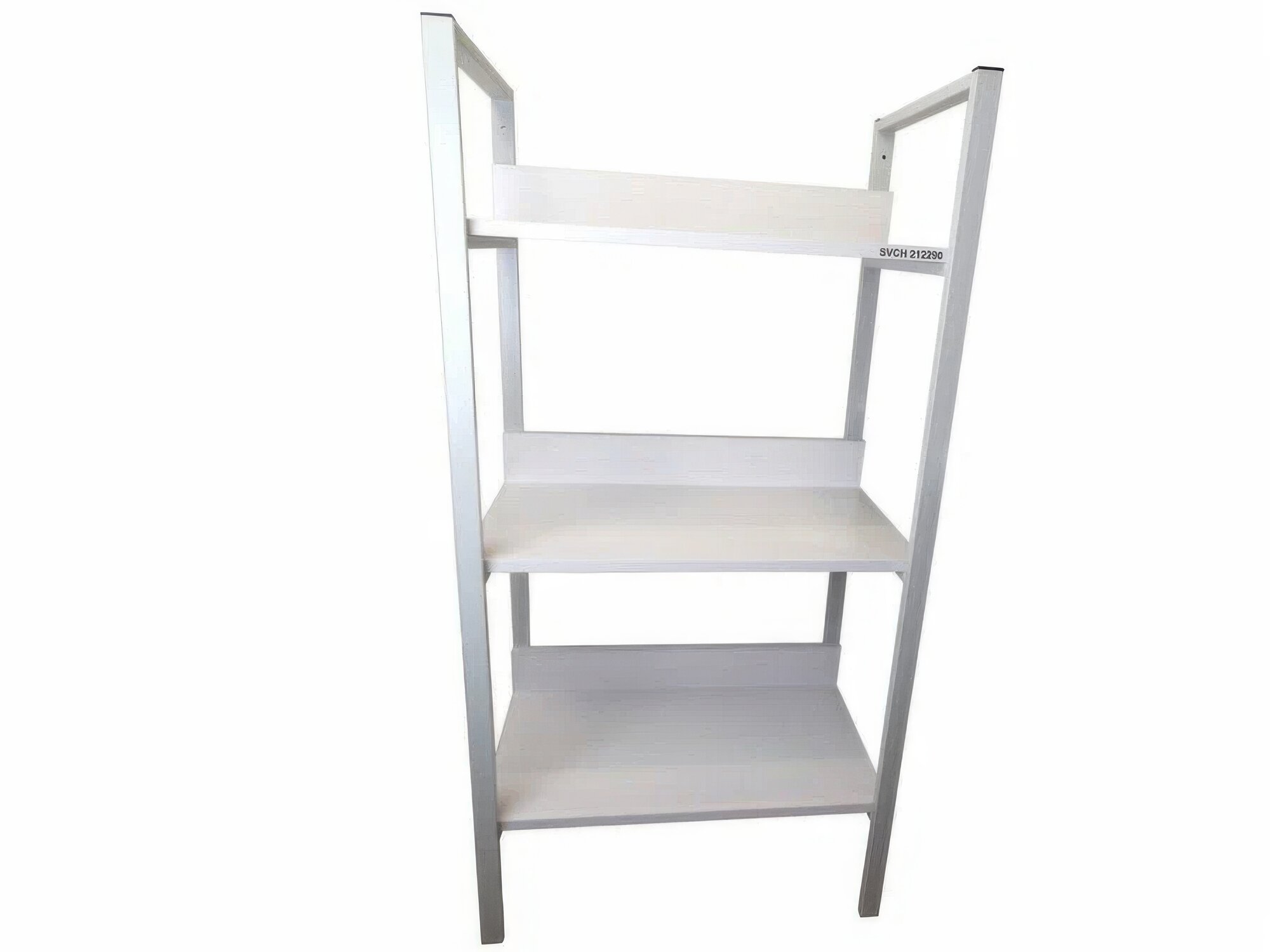 Полка для микроволновки GARROSS "SIBERIA 212290", три полки 30х60 см, высота 100 см, каркас серый, цвет полок сосна