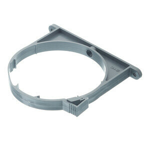 Кронштейн сантехнический 110 мм пластик для крепления фановых труб (2 шт.)