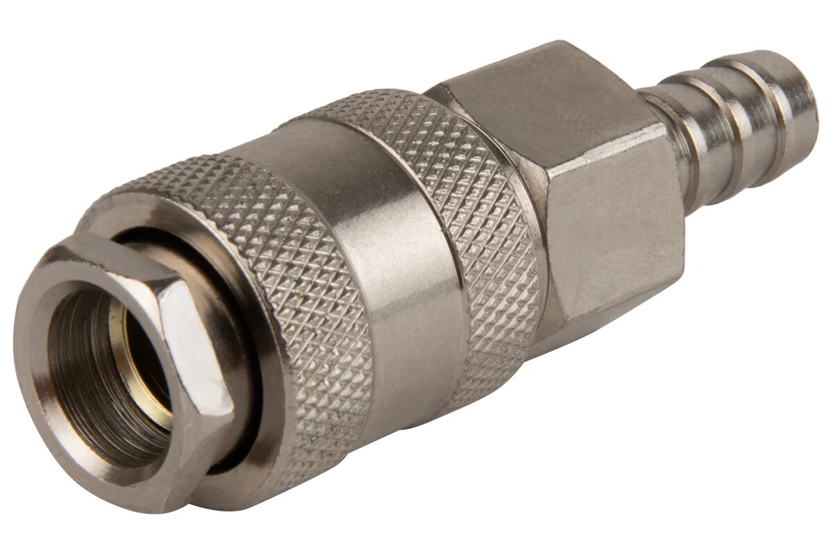 Optimus OPT-730SHA Быстросъемное пневматическое соединение под шланг 10 мм для монтажа