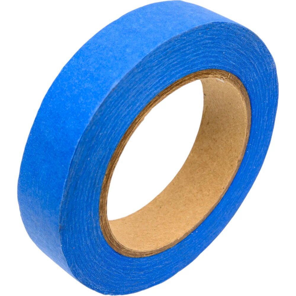 Малярная лента SV TAPES KT RV3 blue 25 мм, 50 м синего цвета, акрил KTRV3003, Легко