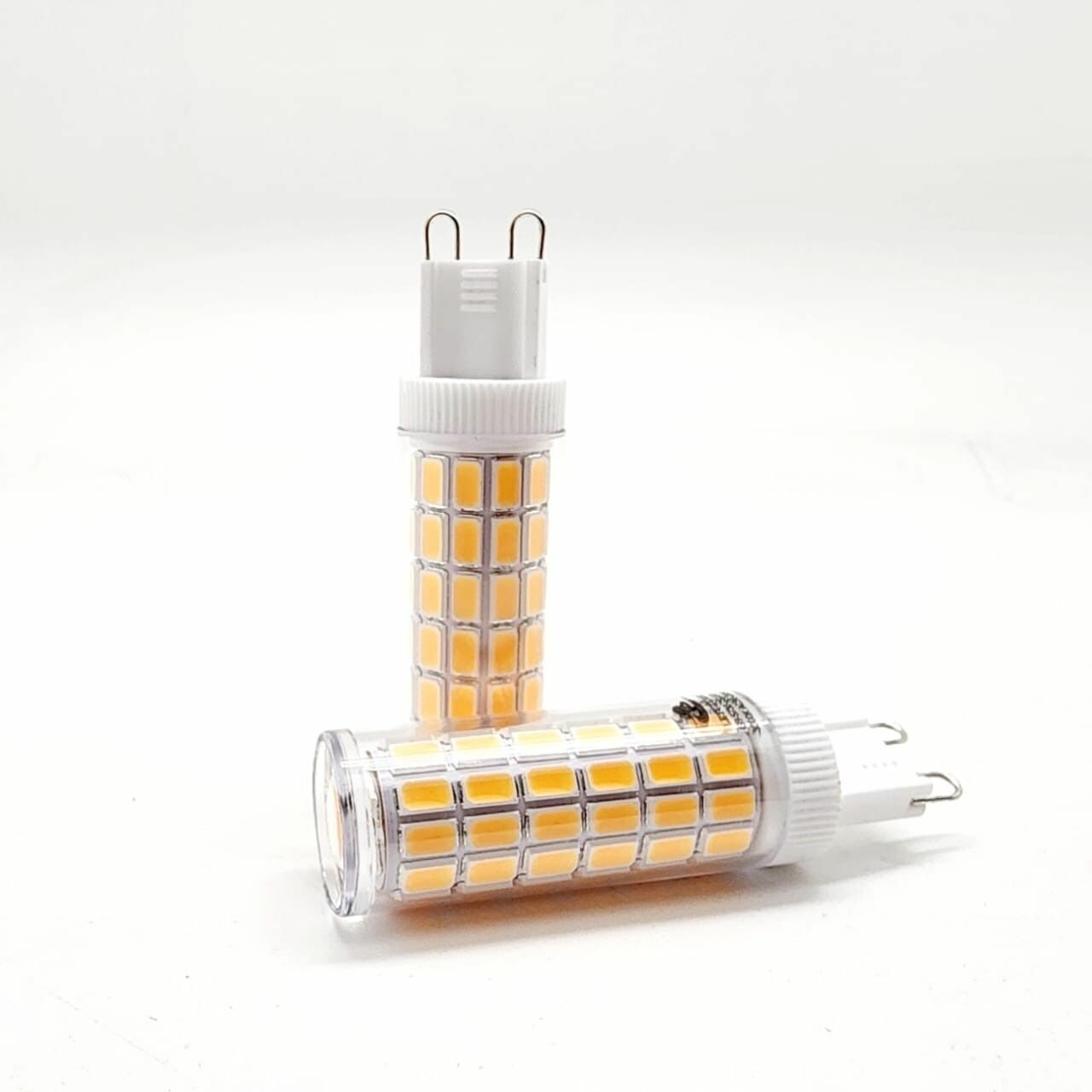 Лампа светодиодная 10 штук В комплекте , SDM-G9-1227W10, JCD9 (капсульная), 12W 230V G9 3000К (белый теплый), рассеиватель прозрачный 1240Lm, угол рассеивания 270, 71*20мм