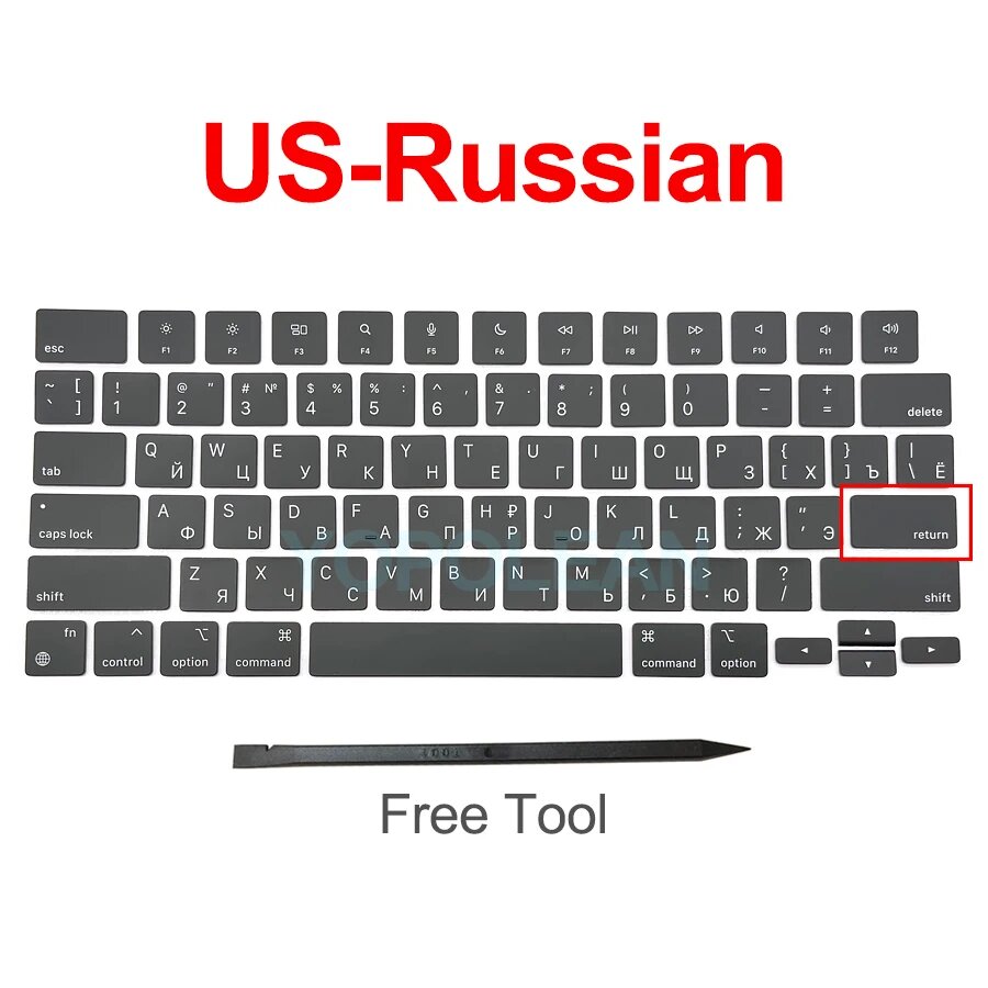 FAXDEVERY колпачки для клавиш Macbook Pro M1 M2