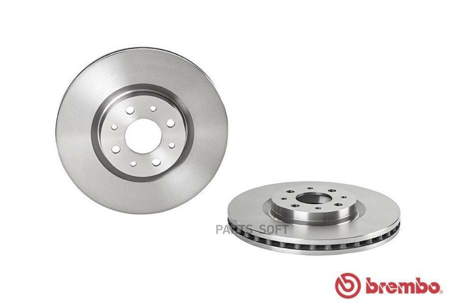 BREMBO 09.5180.30 диск тормозной ALFA ROMEO MITO (955_) 1.4 Bifuel (955. AXG1A) 2016-2018