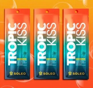 Soleo Tropic Kiss bronzer (15 мл) бронзатор с коллагеном 3 шт(45мл)