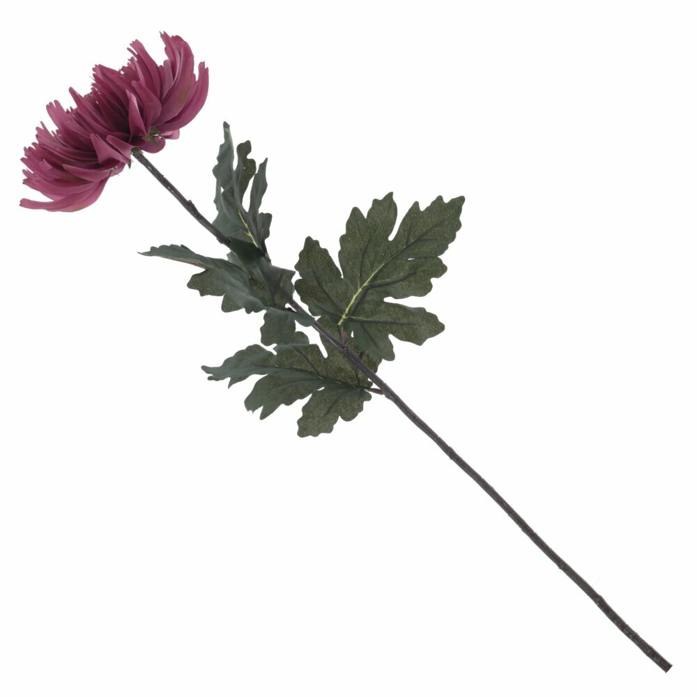 Цветок декоративный Хризантема Casaentera CE02-814097 бордовый d200х800h