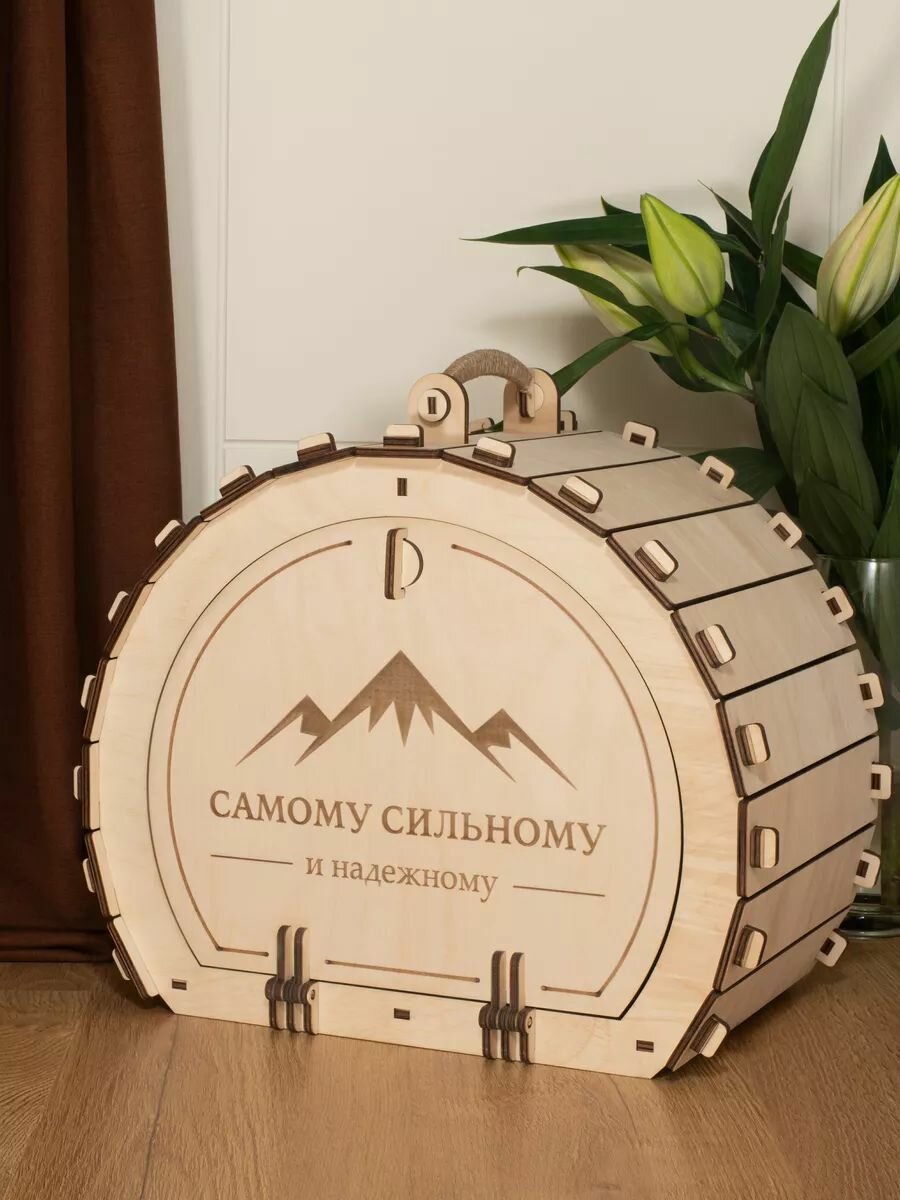 Мини бар Бочка "Самому сильному"