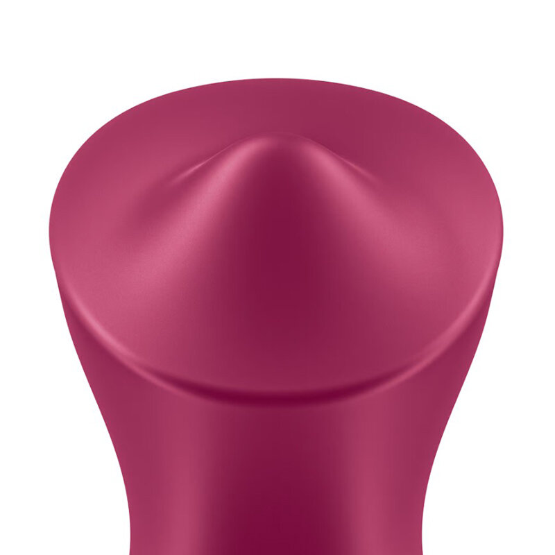 Вибростимулятор «Exciterrr» с мануальной стимуляцией клитора, бордовый