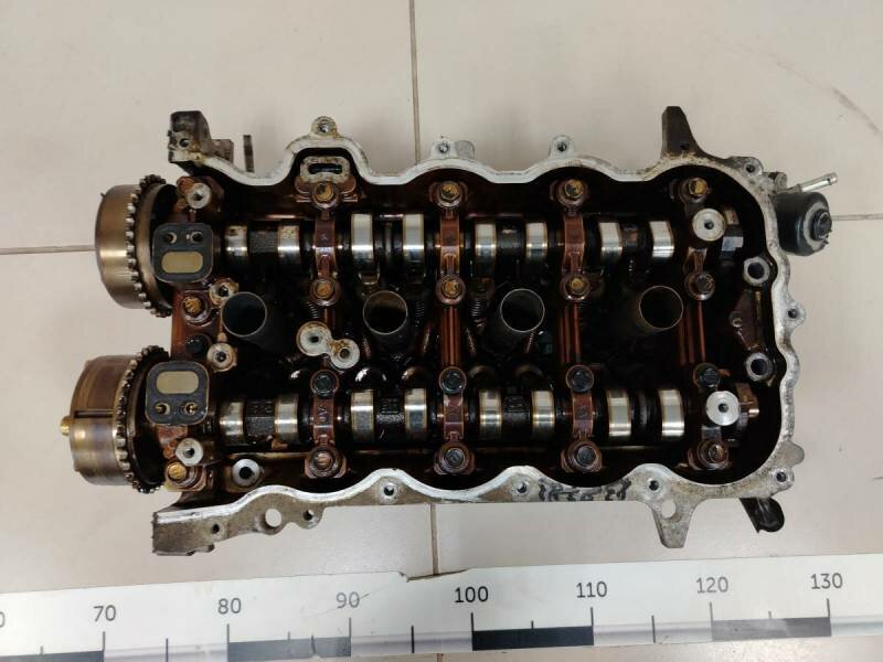 Головка блока цилиндров Toyota Auris E150 2006-2012 кат.номер: 1110149465