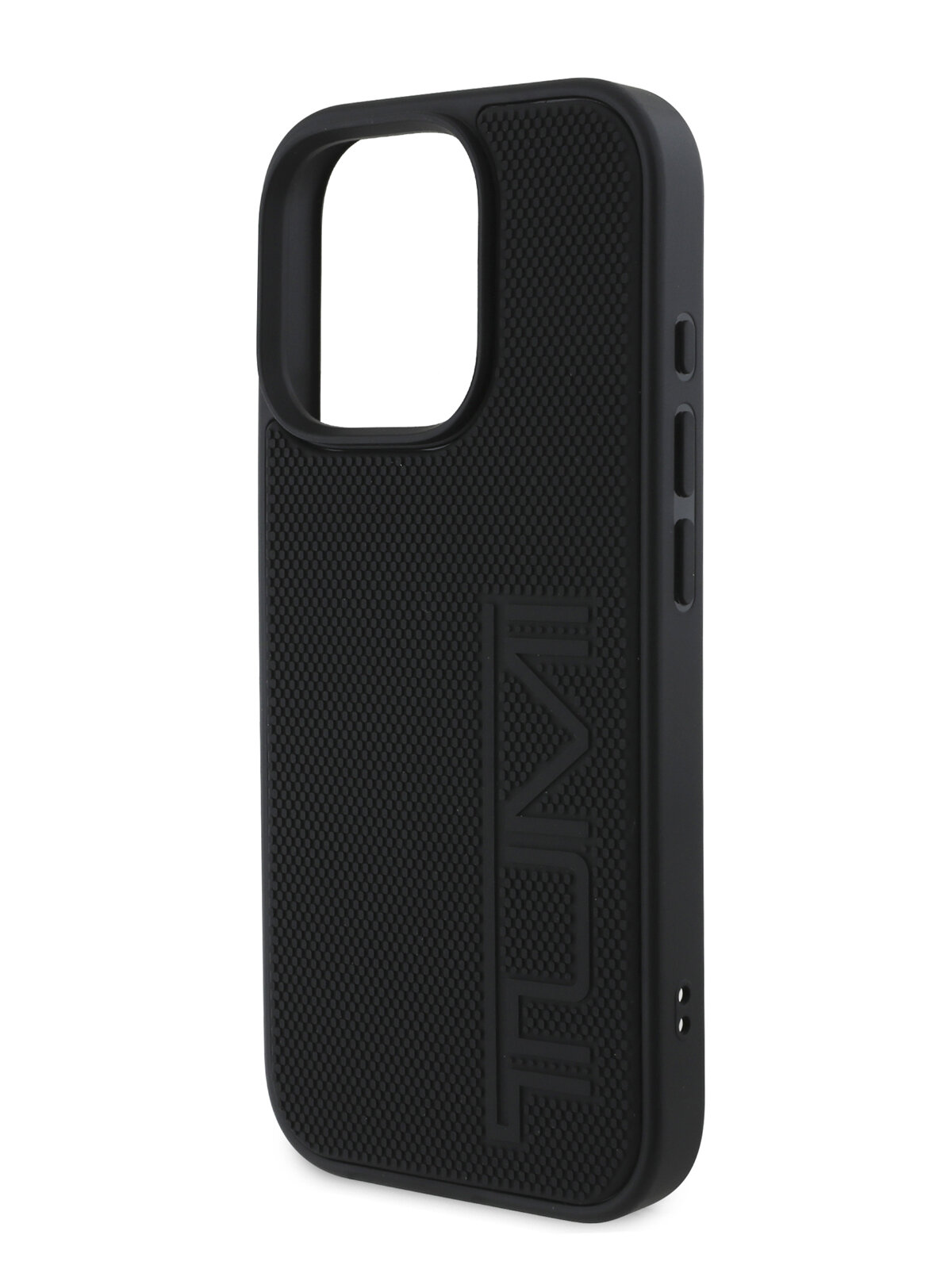 TUMI для iPhone 16 Pro Max чехол 3D Rubber Ballistic Hard Black