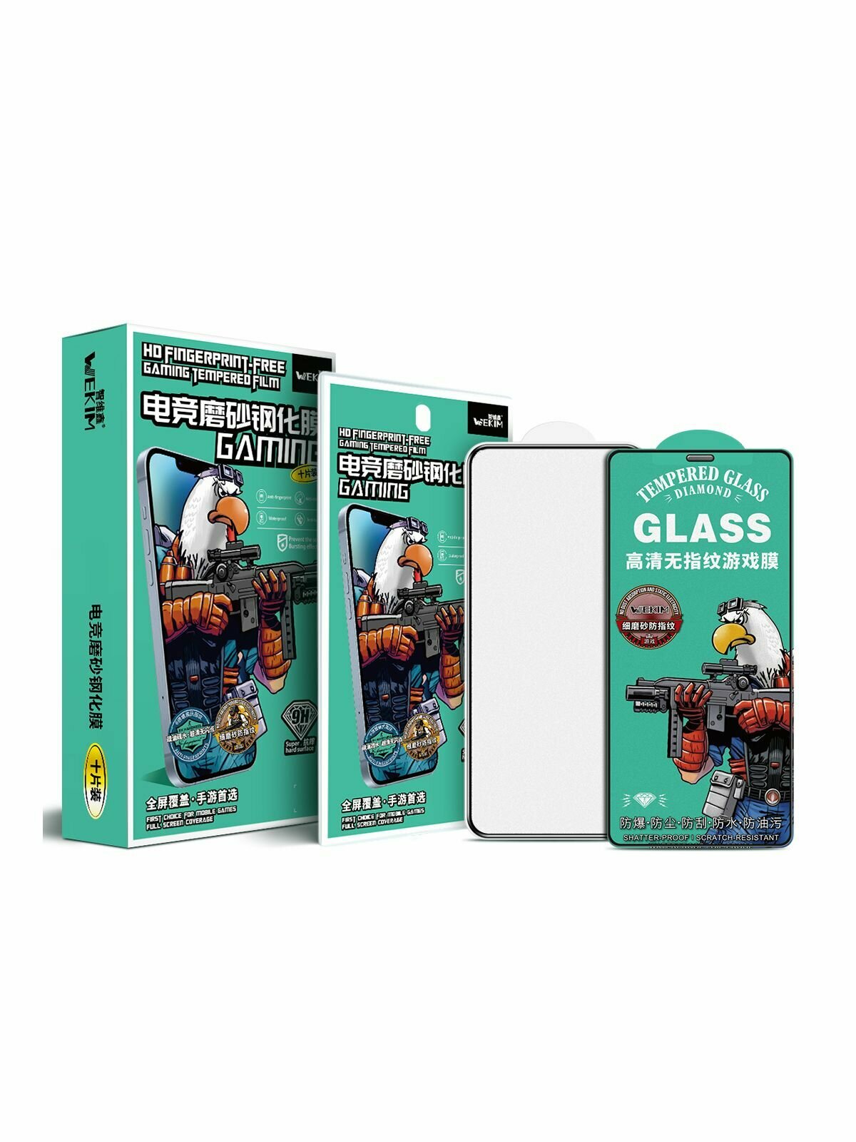 Защитное стекло WEKIM, для iPhone 13 Pro Max, антибликовое покрытие