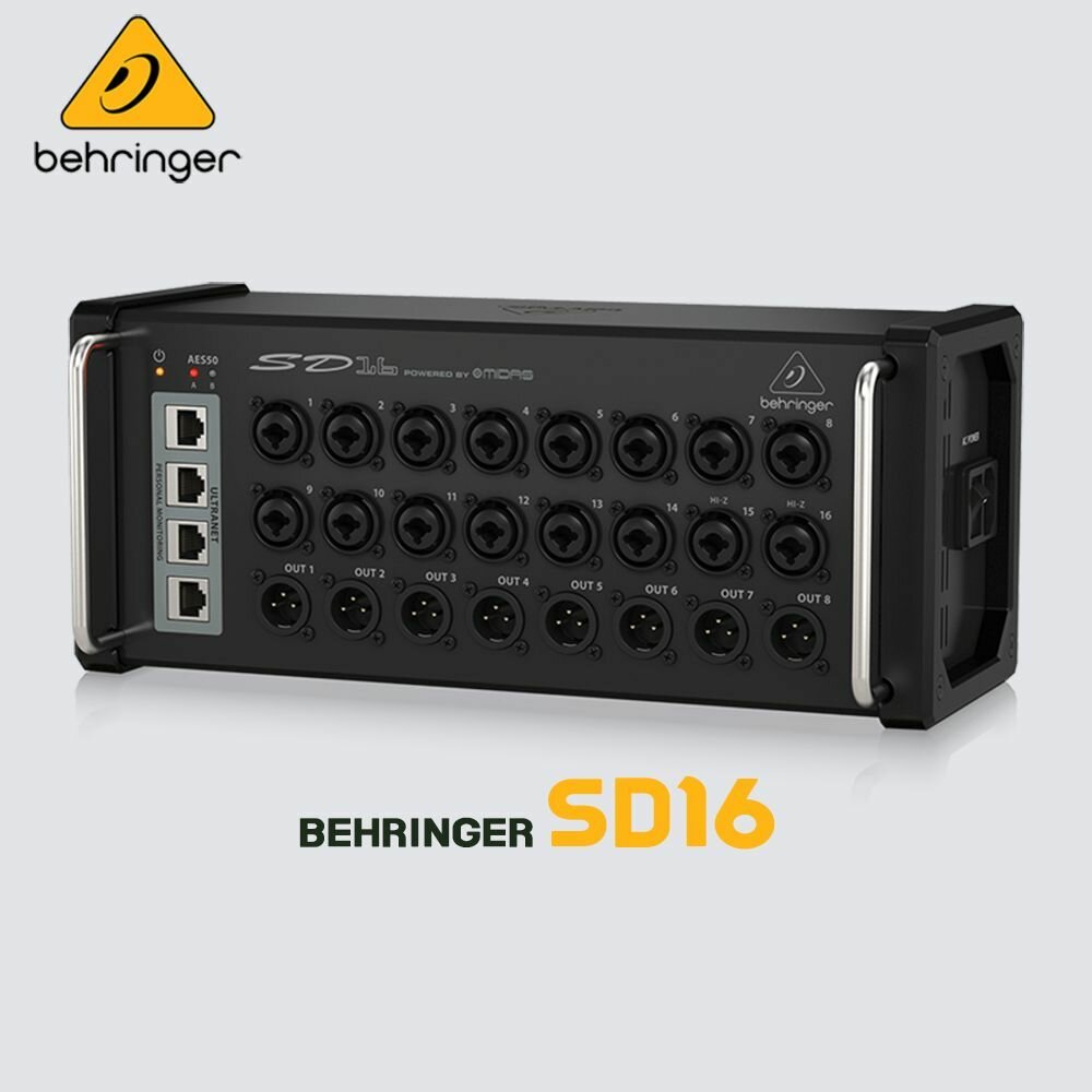 Цифровой микшер Behringer SD16 — фото 1